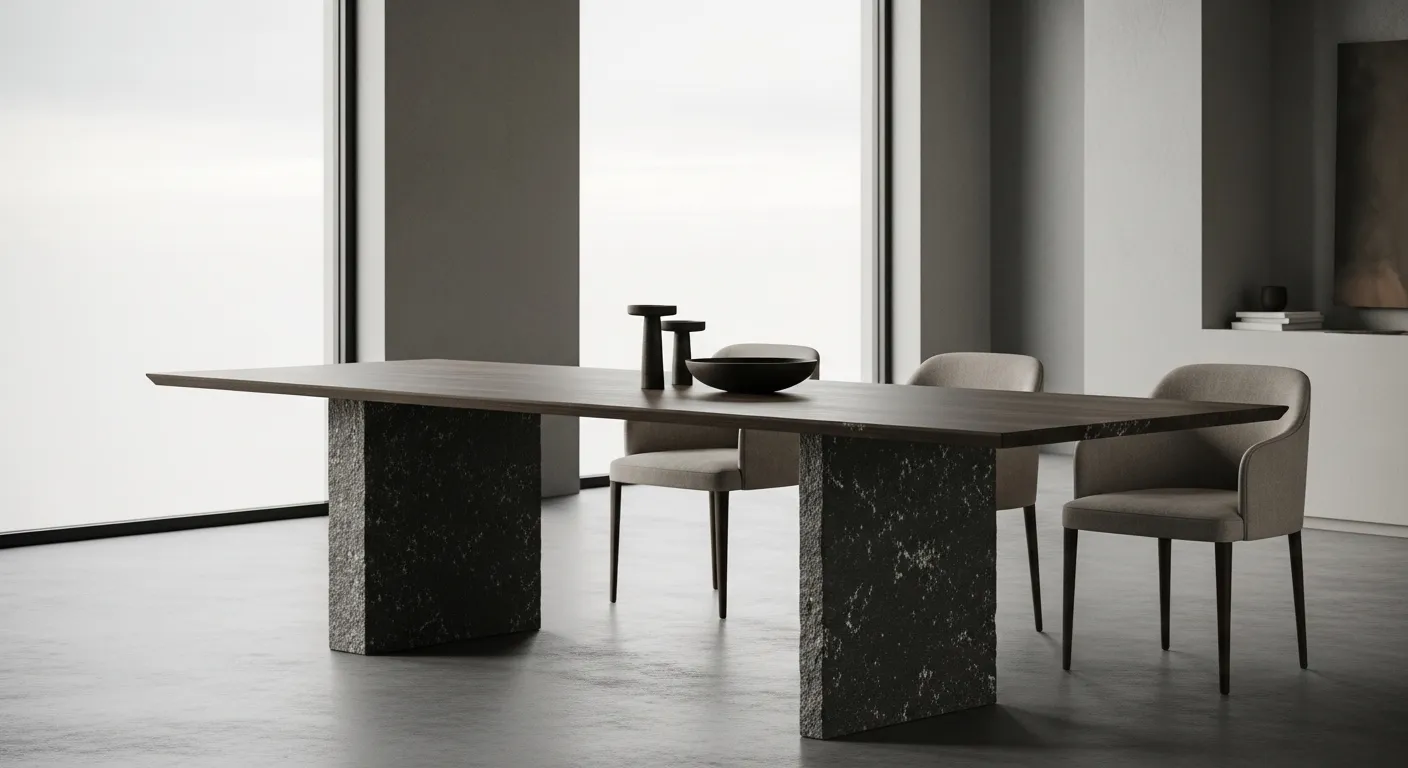 22 Architectural Dining Table Design Ideas With Sculptural Impact